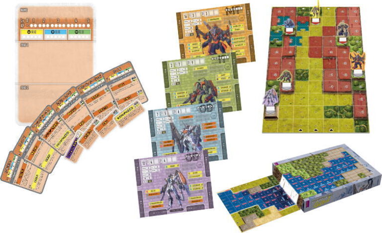 『エムブリオマシン ボードゲーム／Gifted』2月12日発売 - Table Games in the World