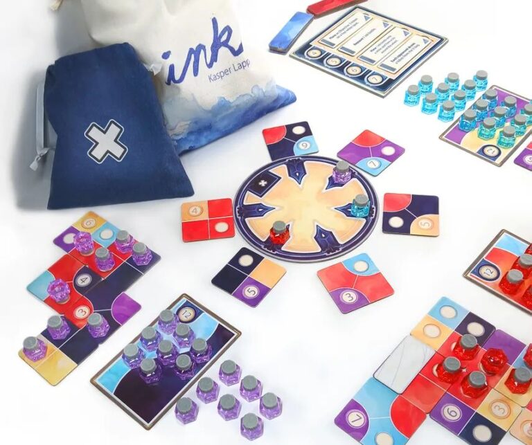 色がつながったらインク瓶『インク：色彩の画工』日本語版、10月下旬発売 - Table Games in the World